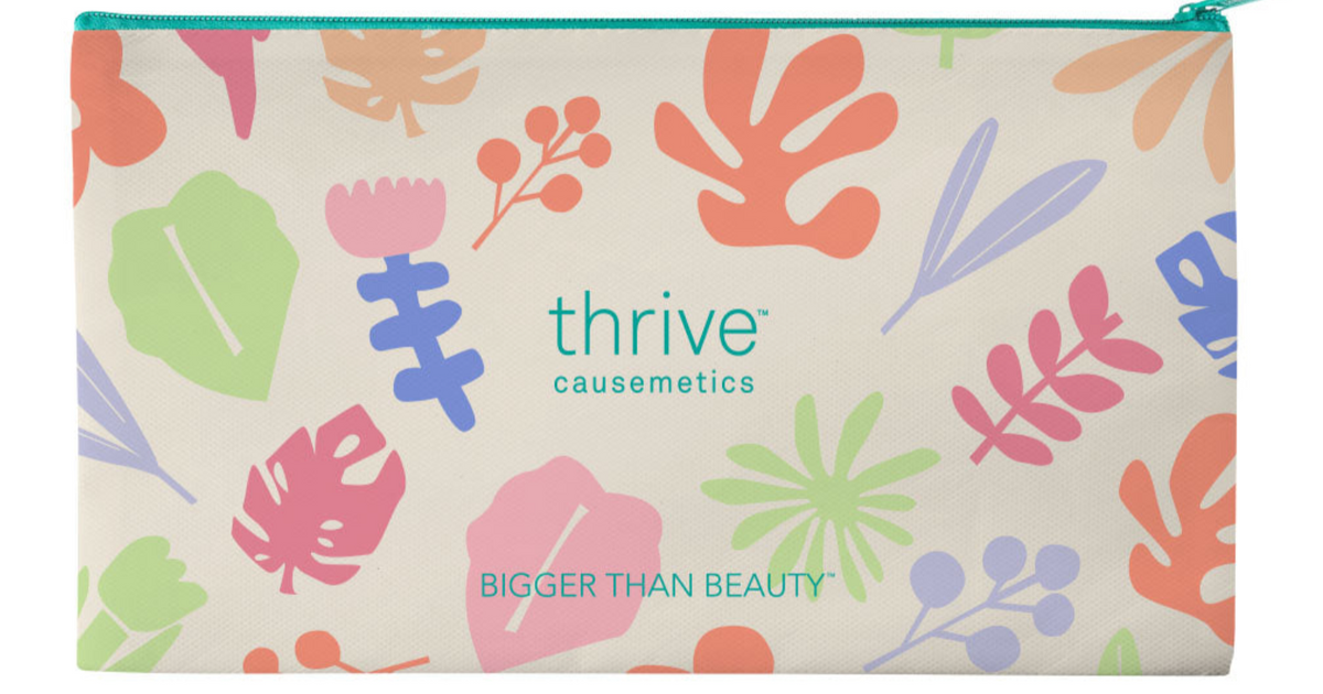 Grow Through What You Go Through Makeup Bag